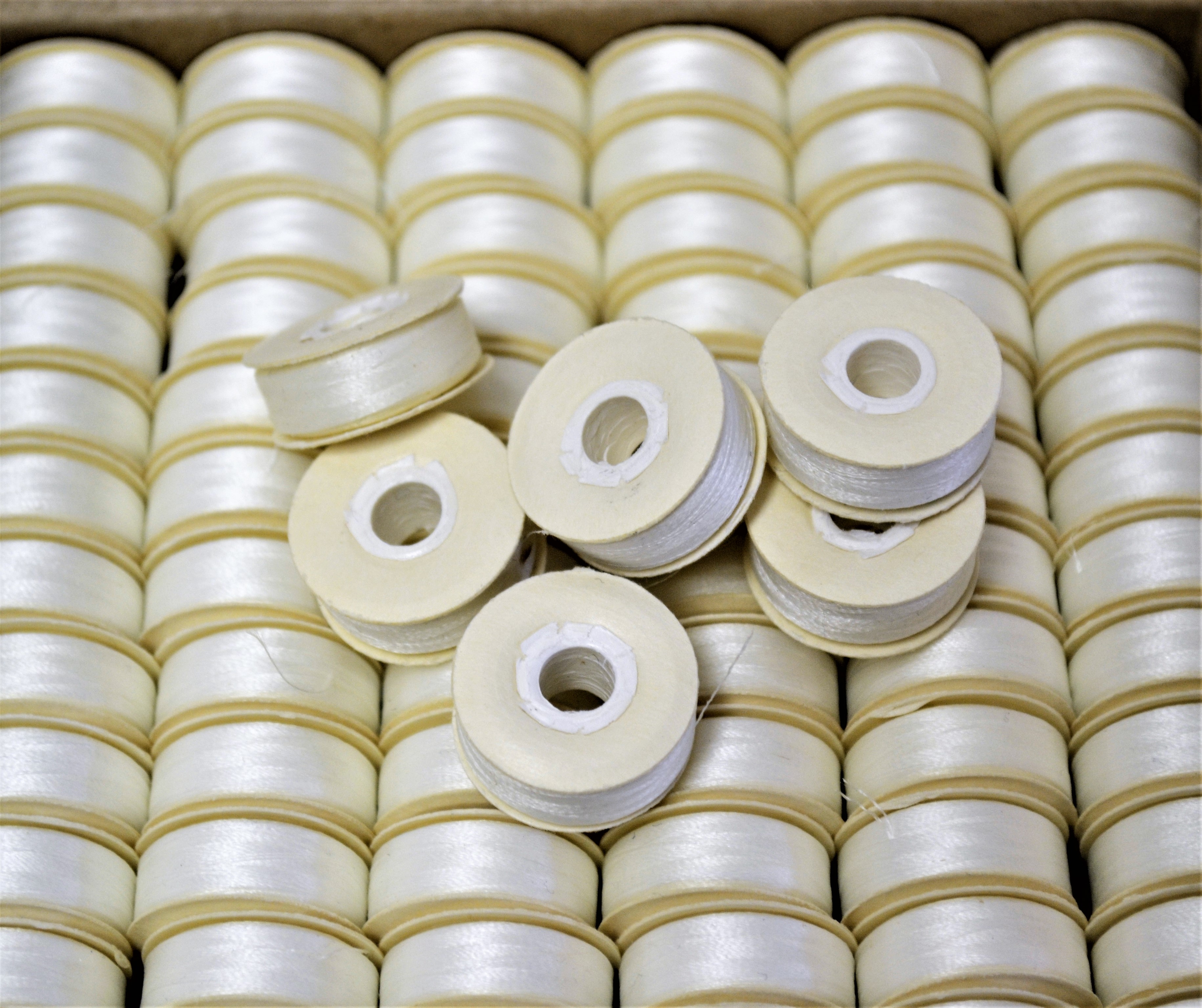 PinPoint Embroidery Parts & Supplies: Coats Plain Label Style L White ...